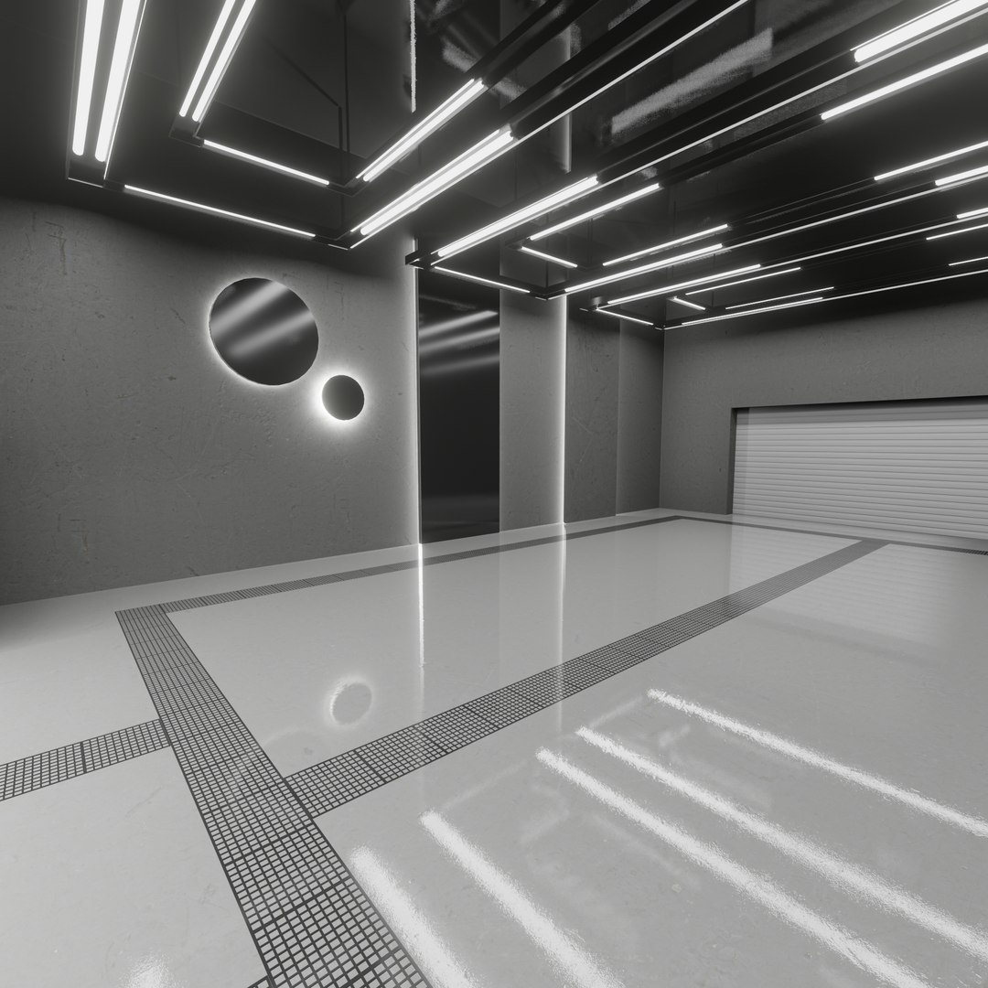 3D Car Studio Interior Model - TurboSquid 1894559