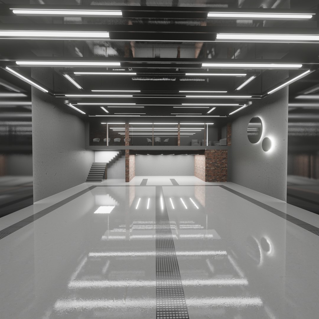 3D Car Studio Interior Model - TurboSquid 1894559