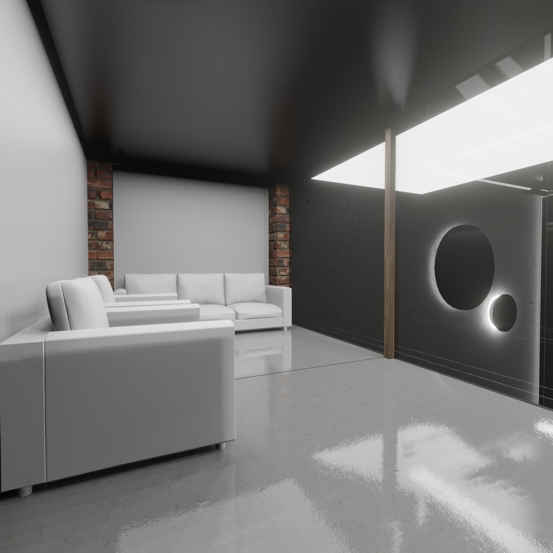 3D Car Studio Interior Model - TurboSquid 1894559