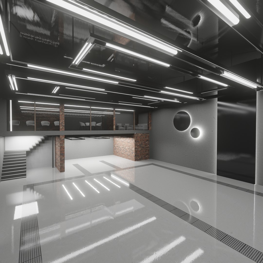 3D Car Studio Interior Model - TurboSquid 1894559