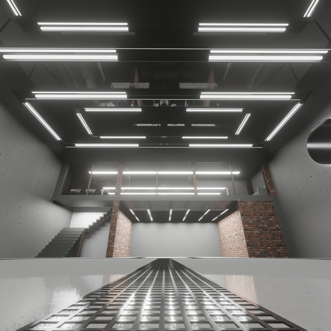 3D Car Studio Interior Model - TurboSquid 1894559