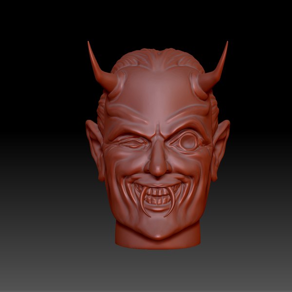 3D модель Mystic Seer Devil Head Twilight Zone - TurboSquid 1915996