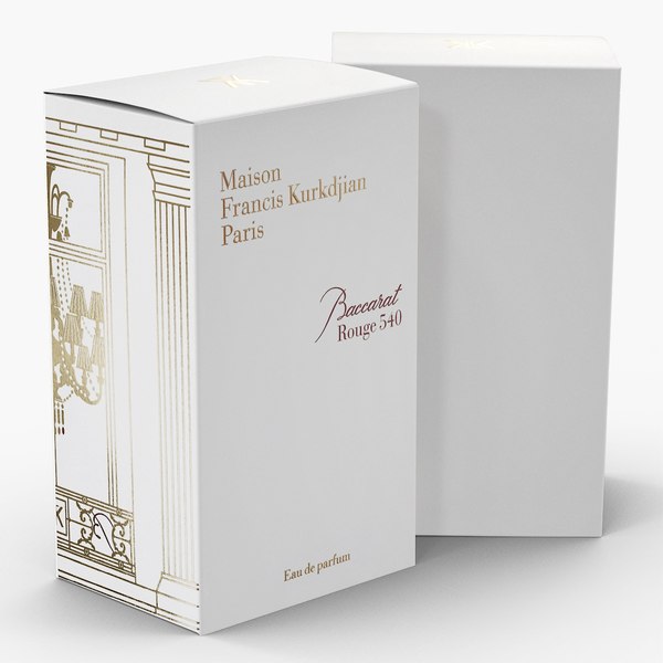 modèle 3D de Baccarat Rouge 540 Eau de Parfum Coffret Blanc ...