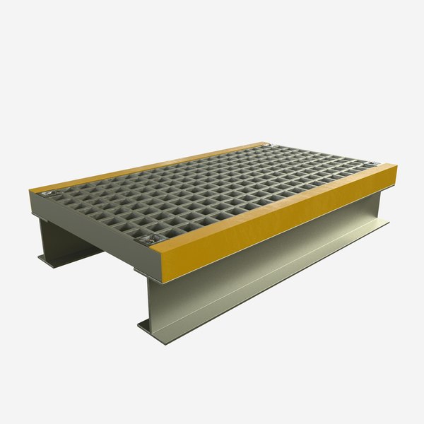 Plataforma Industrial Stepover Modelo 3D - TurboSquid 2305464