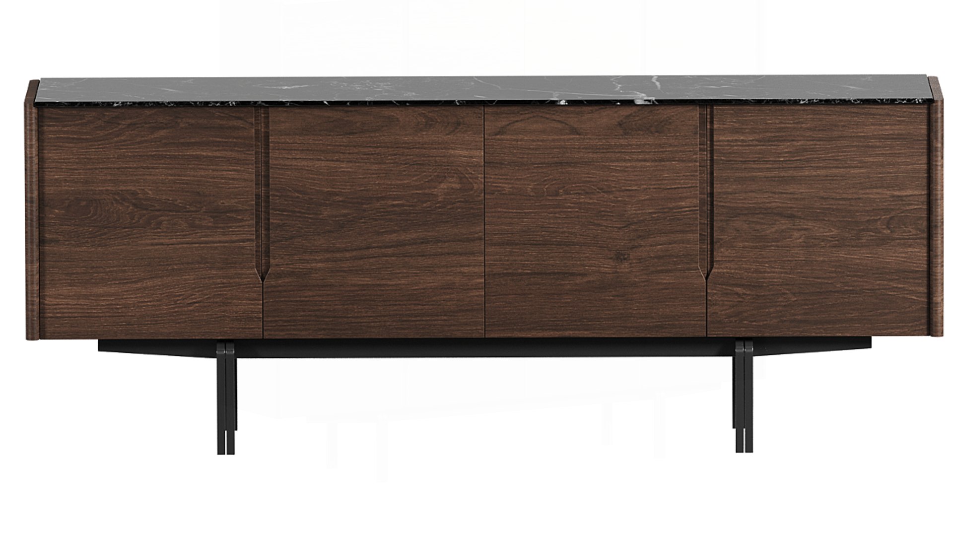 PANAMA Sideboard Wooden Sideboard With Doors By Wewood 3D Model ...