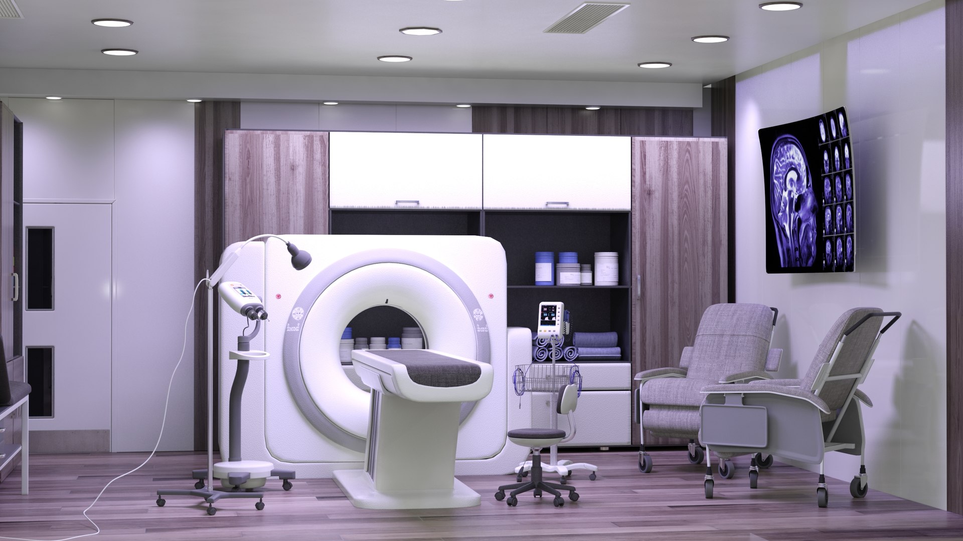 3D Model Mri Room Exam - TurboSquid 1450041