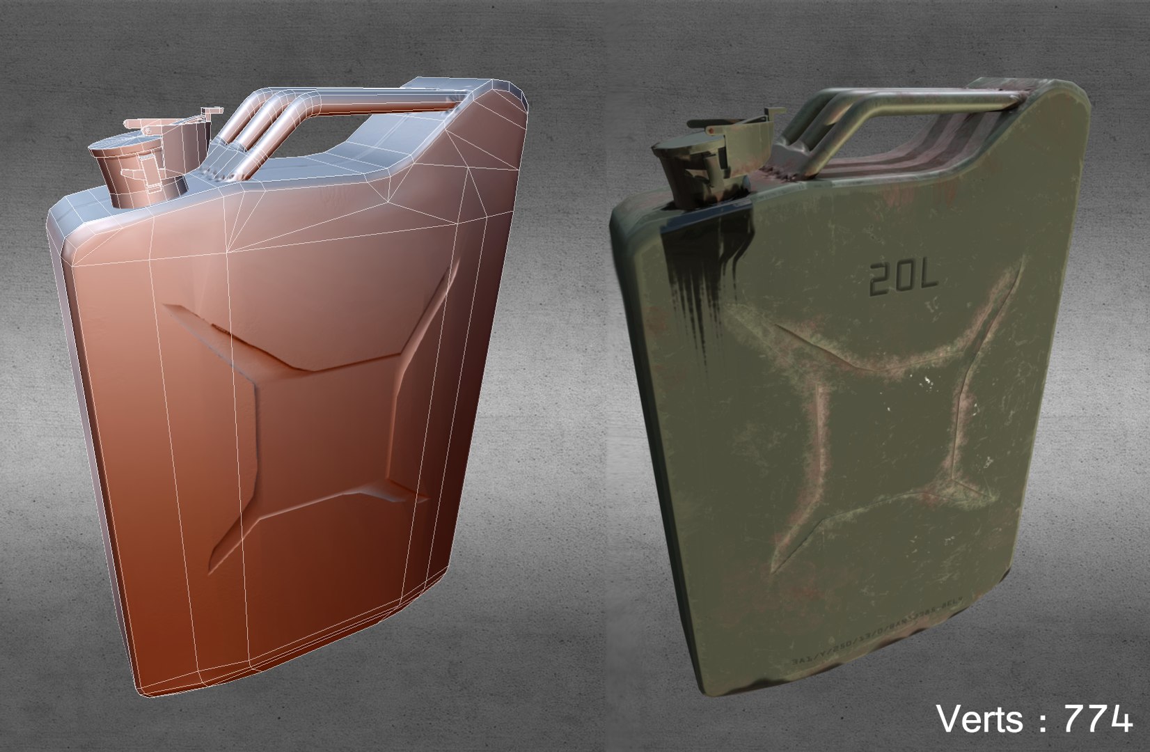 Army Assets 3d Model