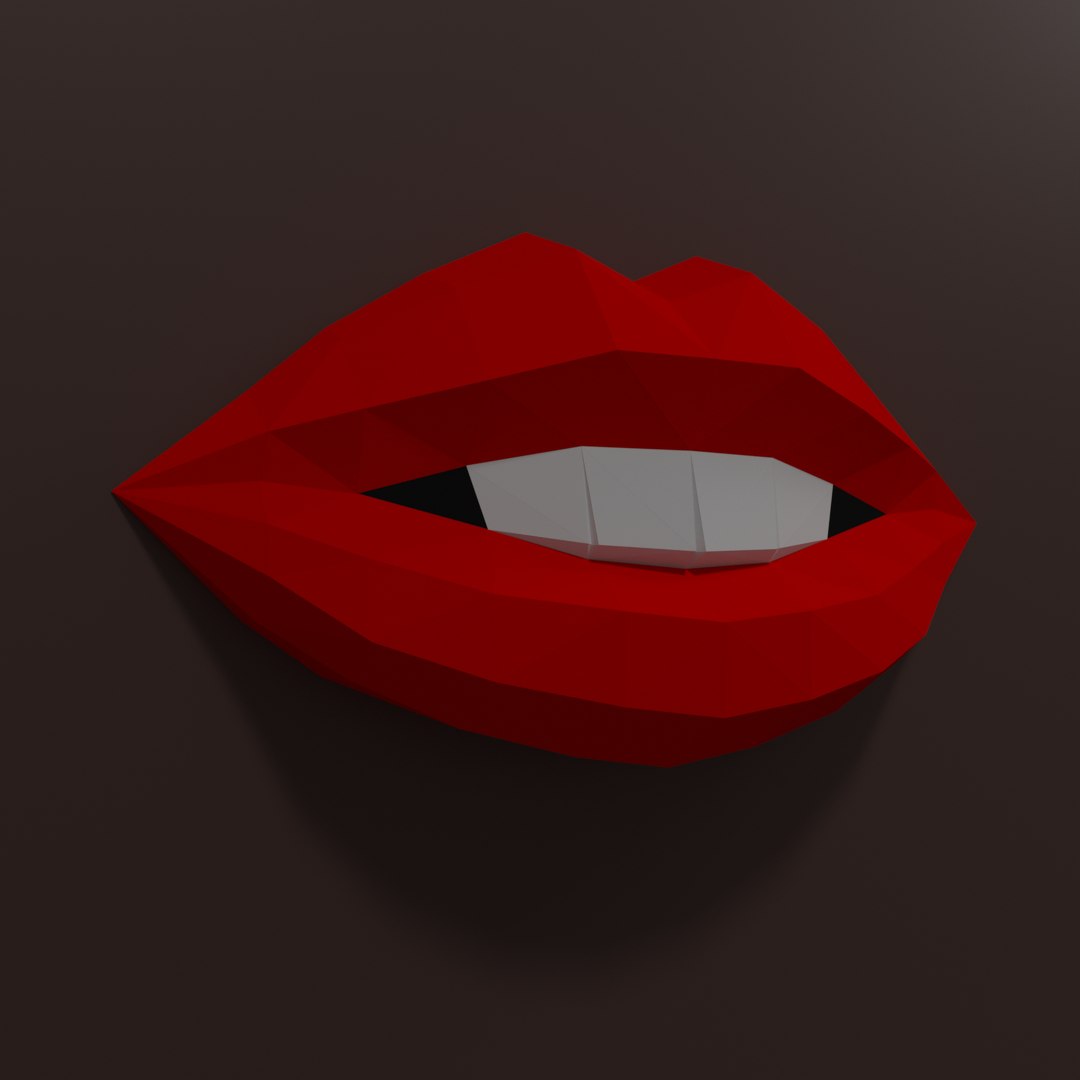 3D Lips Mouth Model - TurboSquid 1846045