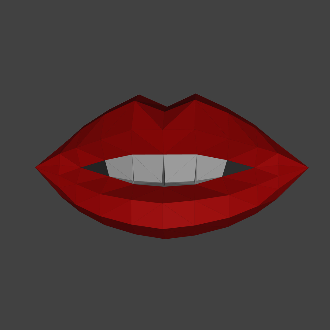 3D Lips Mouth Model - TurboSquid 1846045