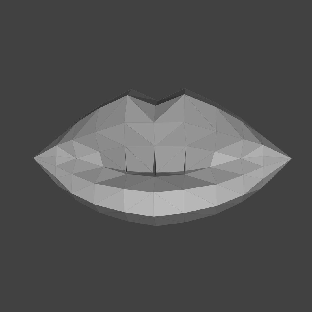 3D Lips Mouth Model - TurboSquid 1846045
