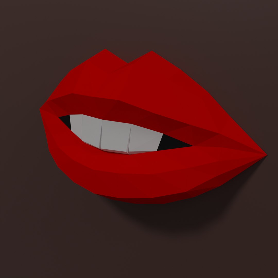 3D Lips Mouth Model - TurboSquid 1846045