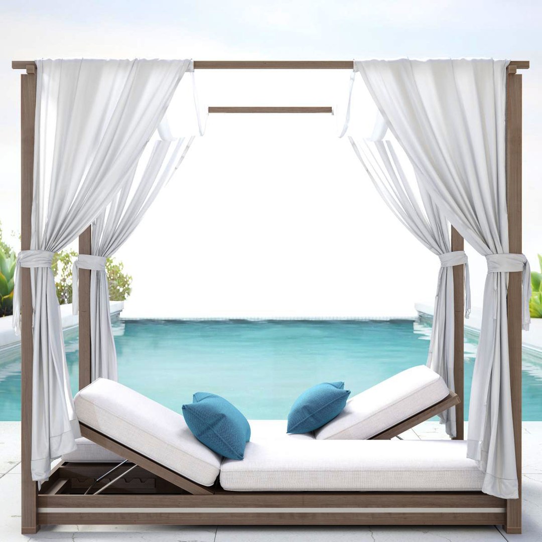 Outdoor Malta Canopy Double 3d Model