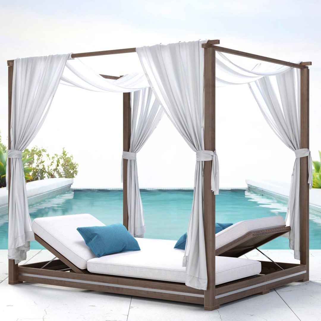 Outdoor Malta Canopy Double 3d Model