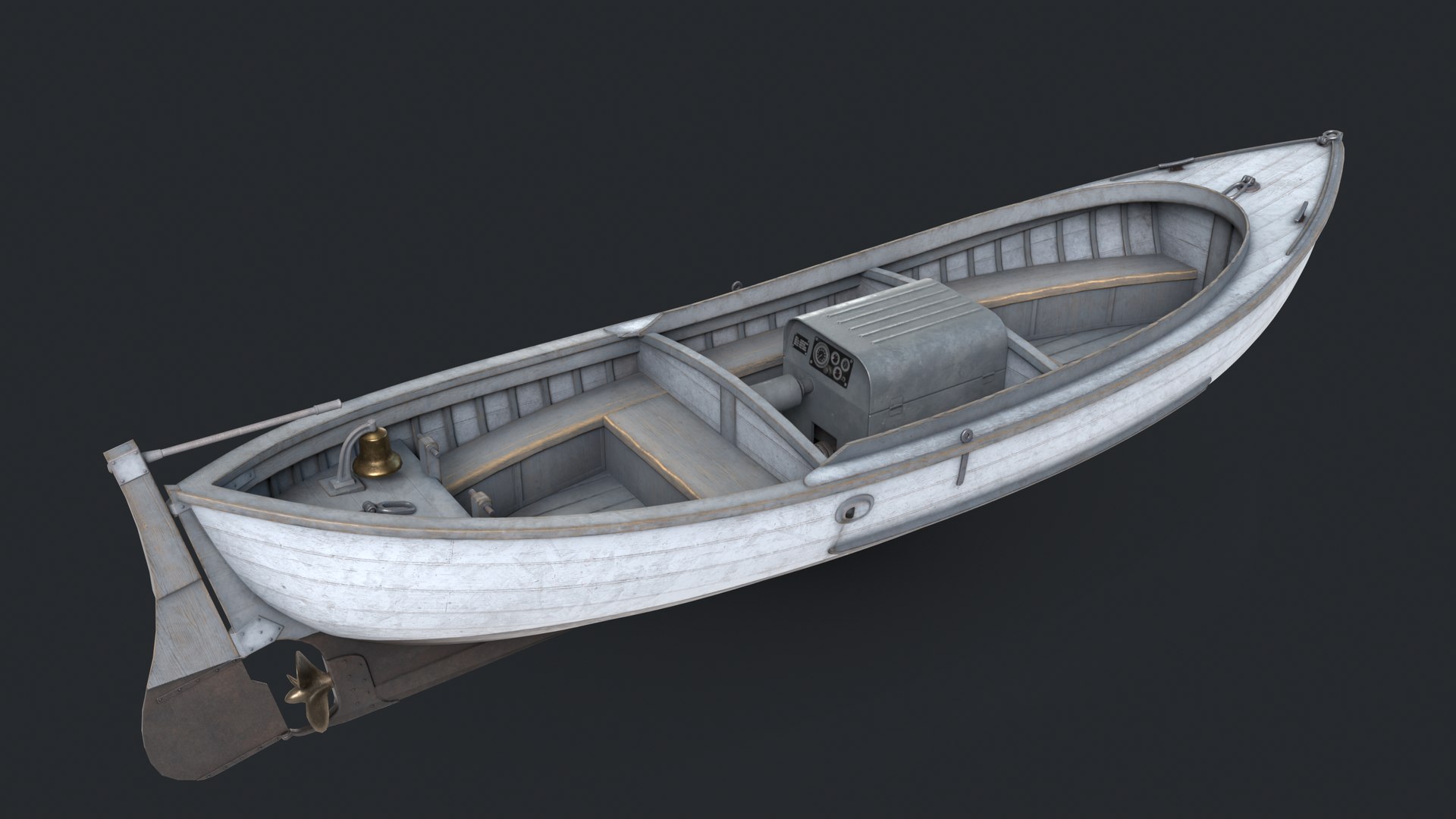 26ft Motor Whaleboat Model - TurboSquid 2044199