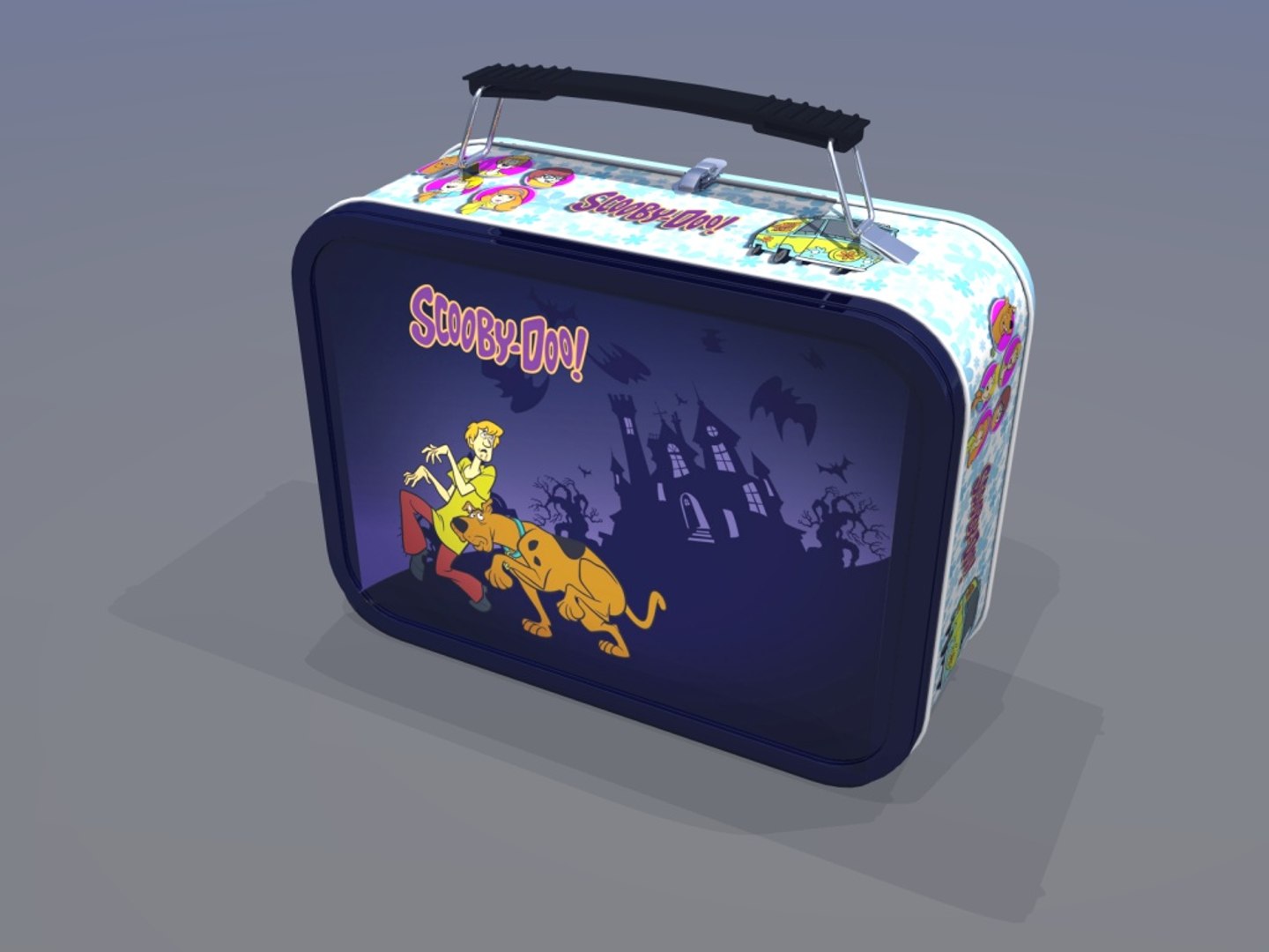 classic lunch box 3d model