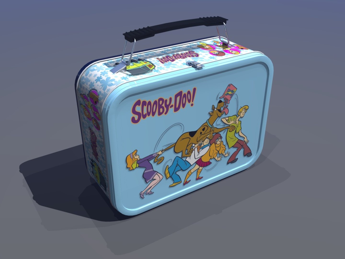 classic lunch box 3d model