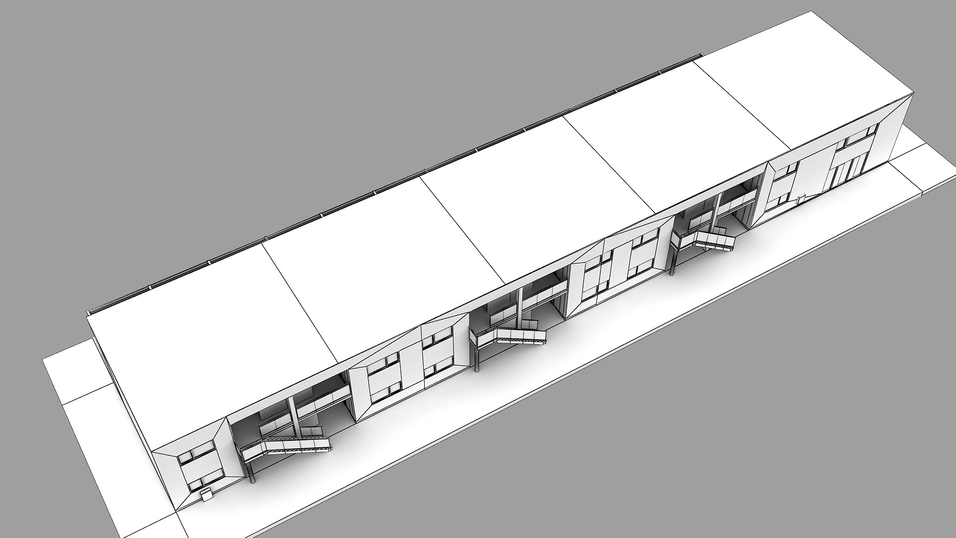 European Building 23 3D Model - TurboSquid 1588135