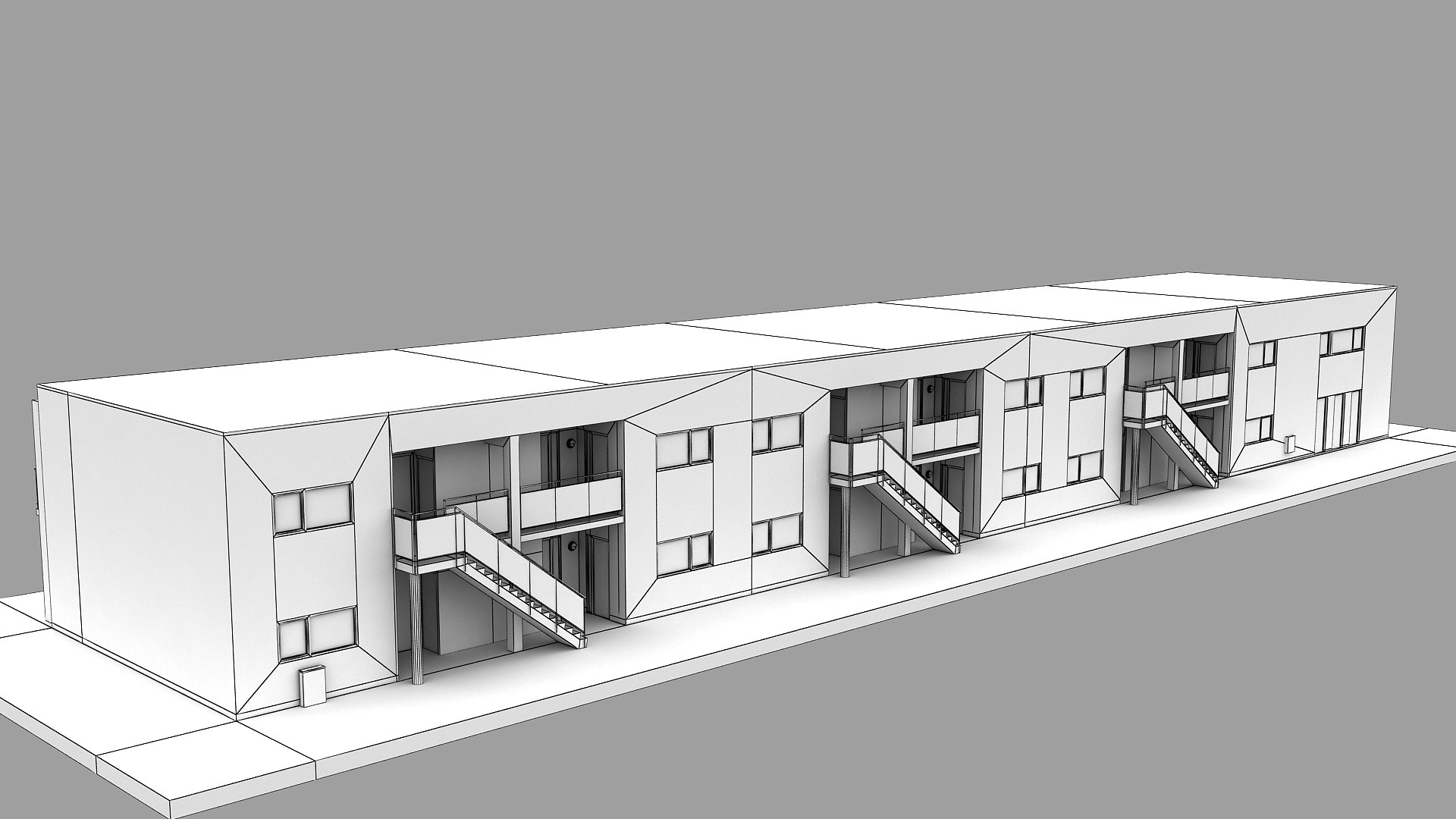 European Building 23 3D Model - TurboSquid 1588135