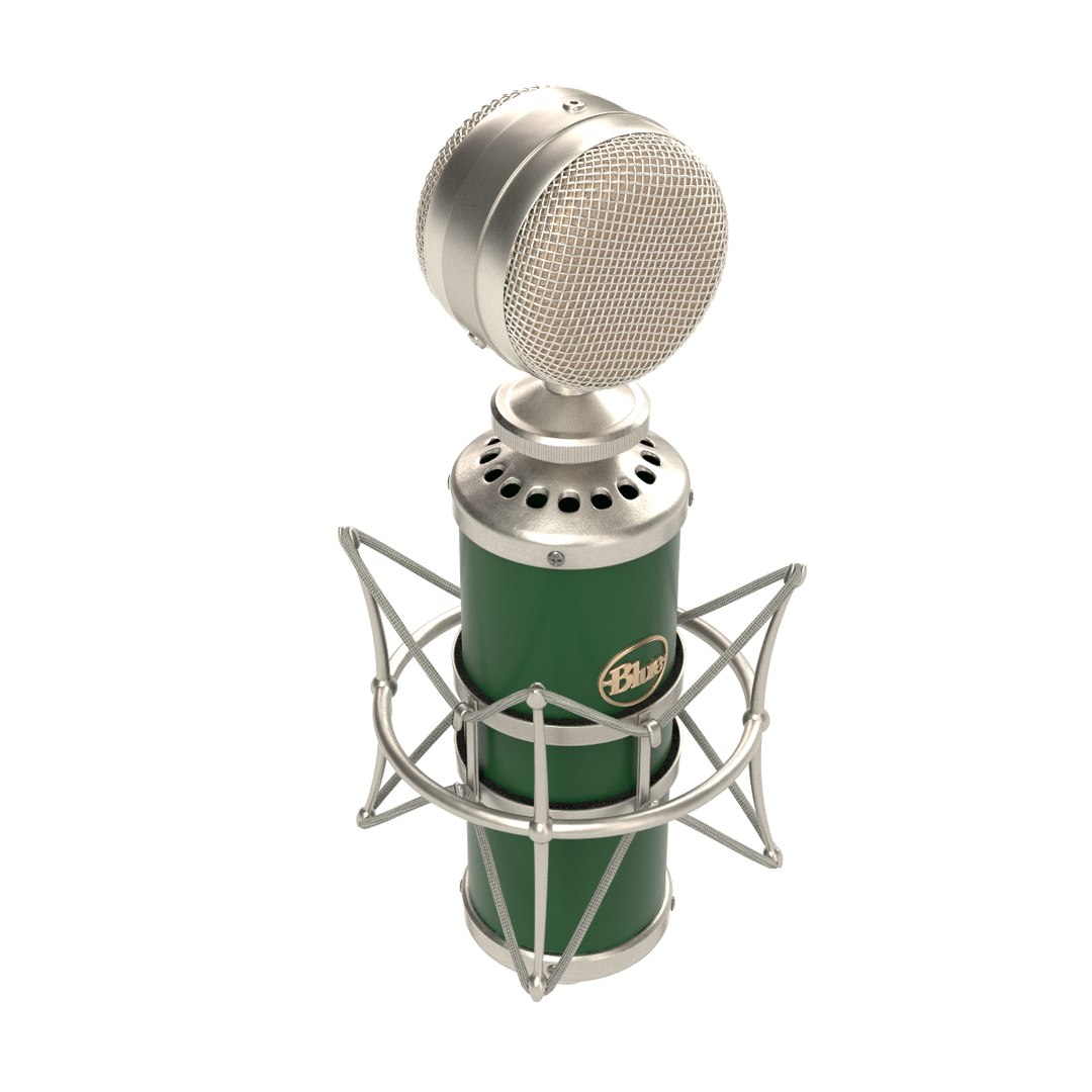 3d Microphone Blender Cycles Model