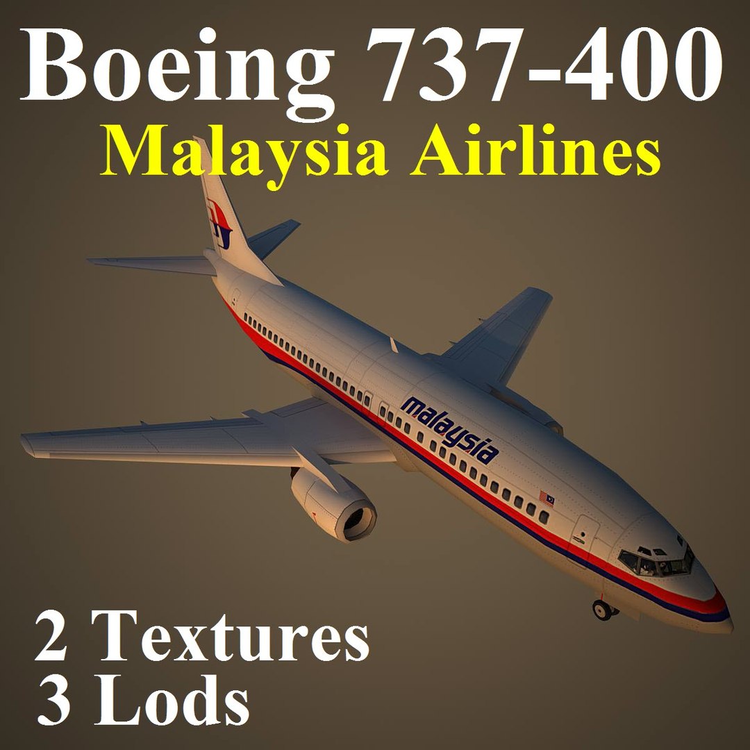 3d boeing mas model
