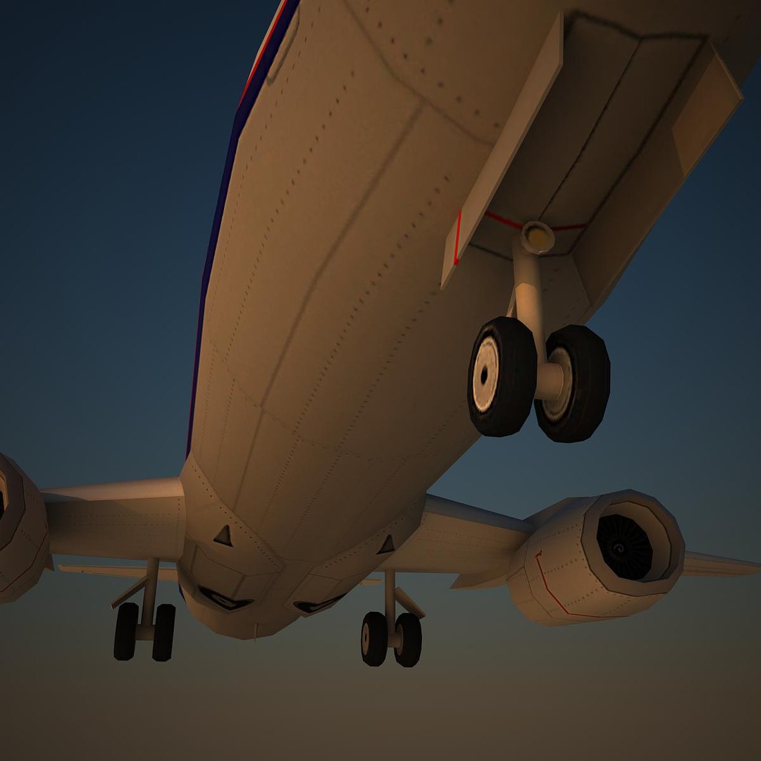 3d boeing mas model