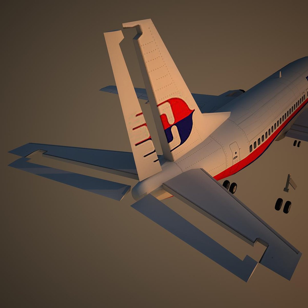 3d boeing mas model