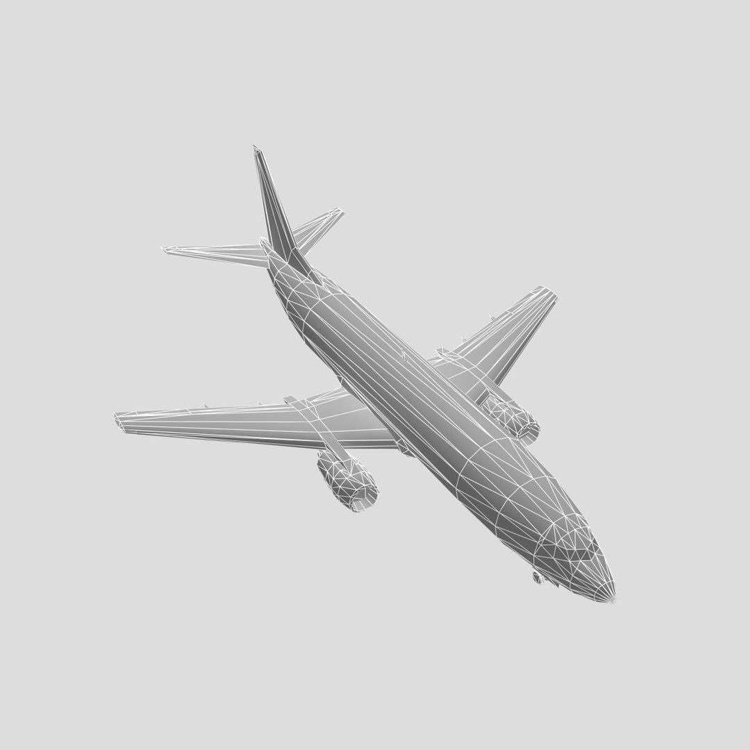 3d boeing mas model