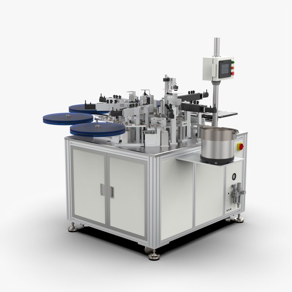 Automatic Elastic Tentacles Assembly Machine 3D - TurboSquid 2008623