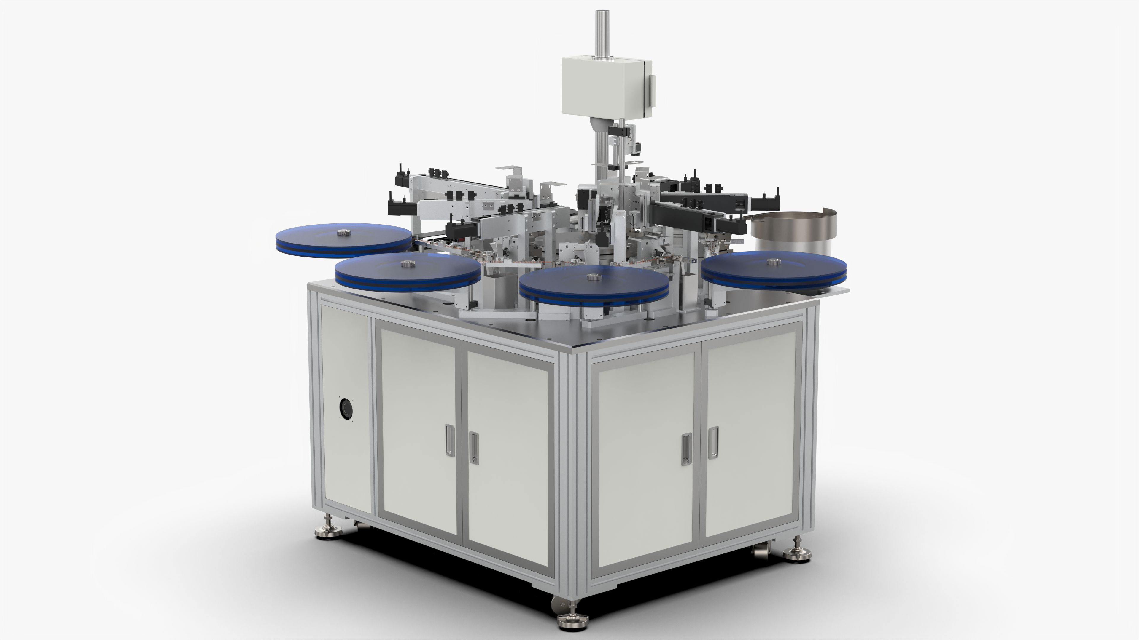 Automatic Elastic Tentacles Assembly Machine 3D - TurboSquid 2008623