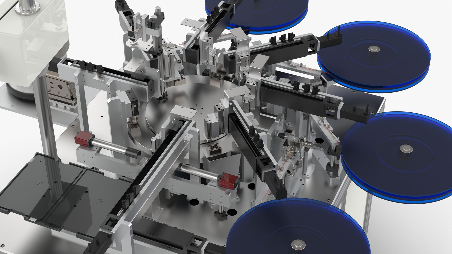 Automatic Elastic Tentacles Assembly Machine 3D - TurboSquid 2008623