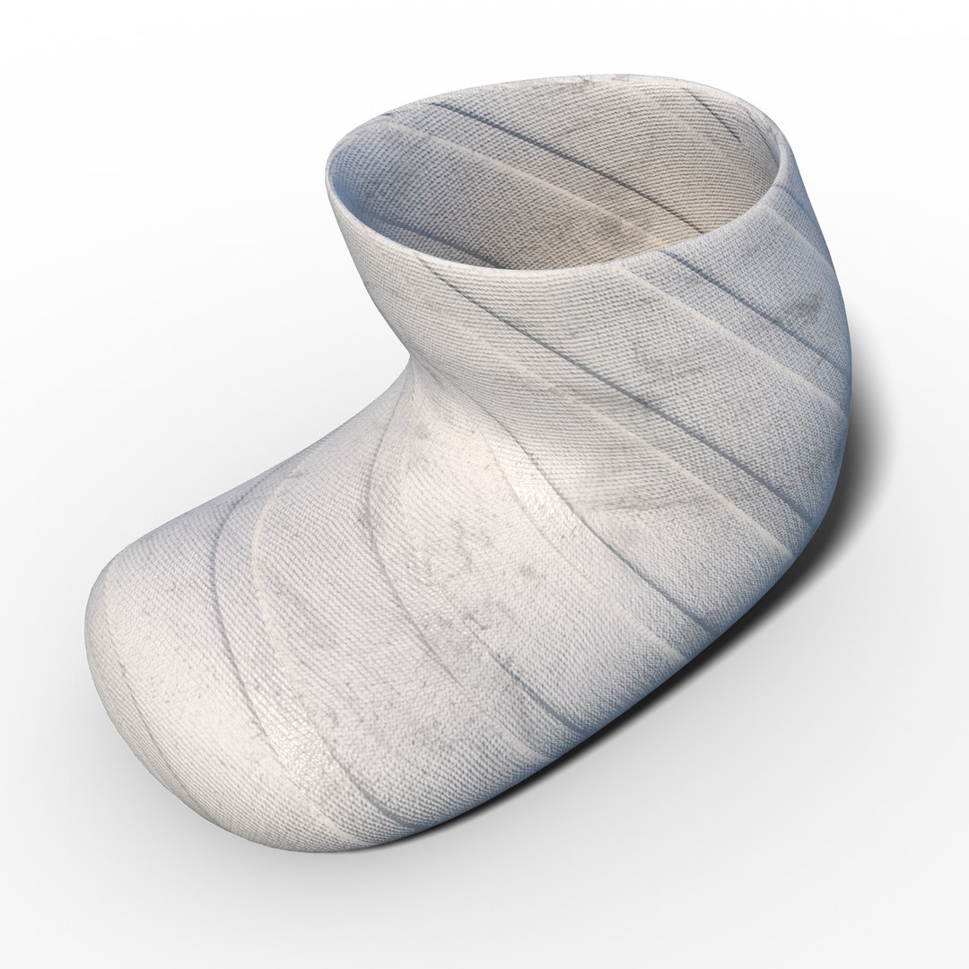 Leg Plaster Cast 3D Model - TurboSquid 2063716