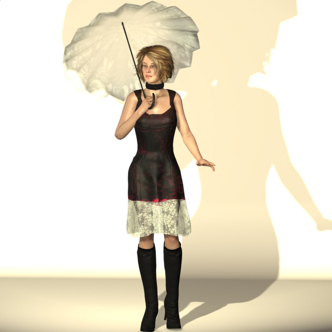 3D Model Realistic Donna Cw - TurboSquid 1516359