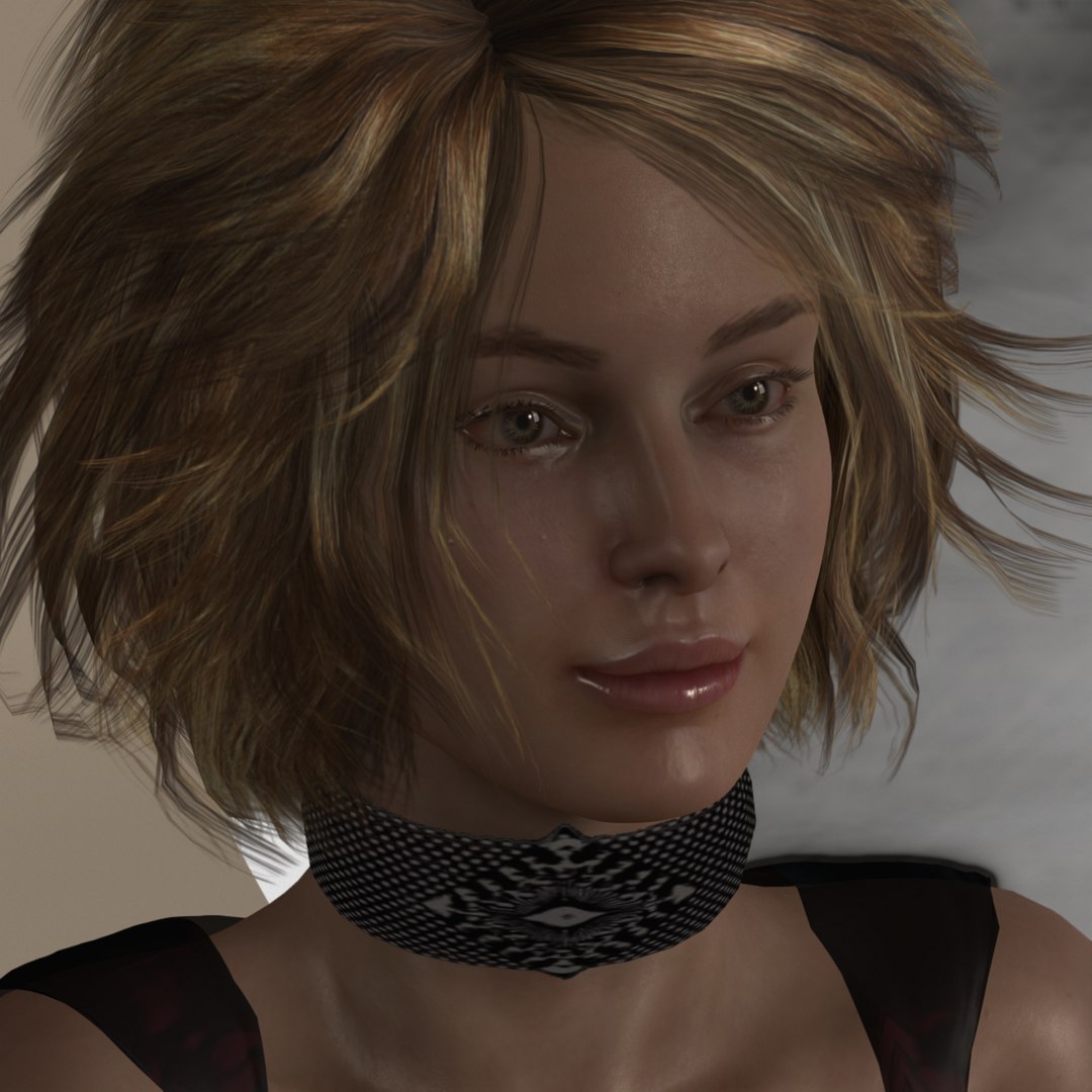 3D Model Realistic Donna Cw - TurboSquid 1516359