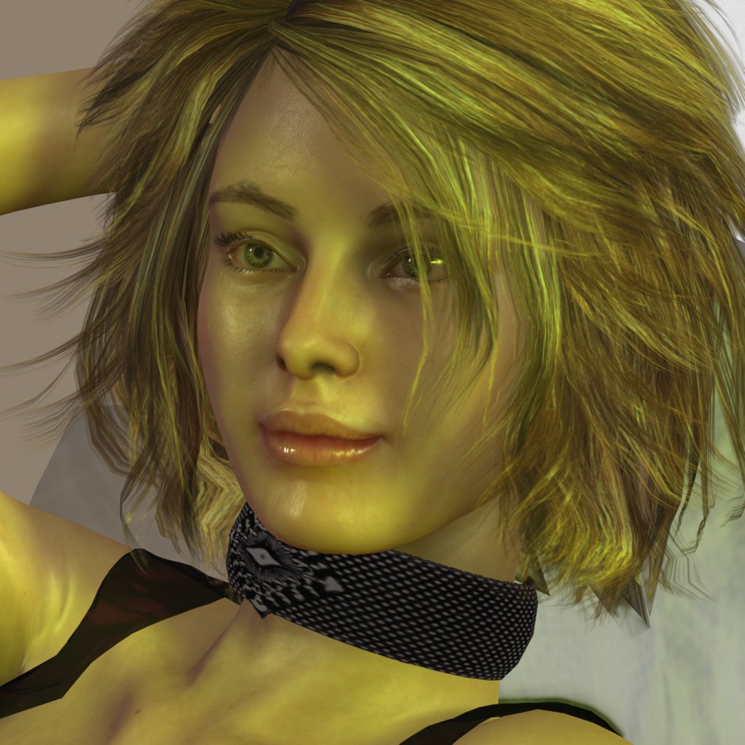 3D Model Realistic Donna Cw - TurboSquid 1516359