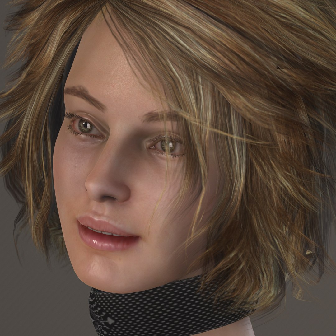 3D Model Realistic Donna Cw - TurboSquid 1516359
