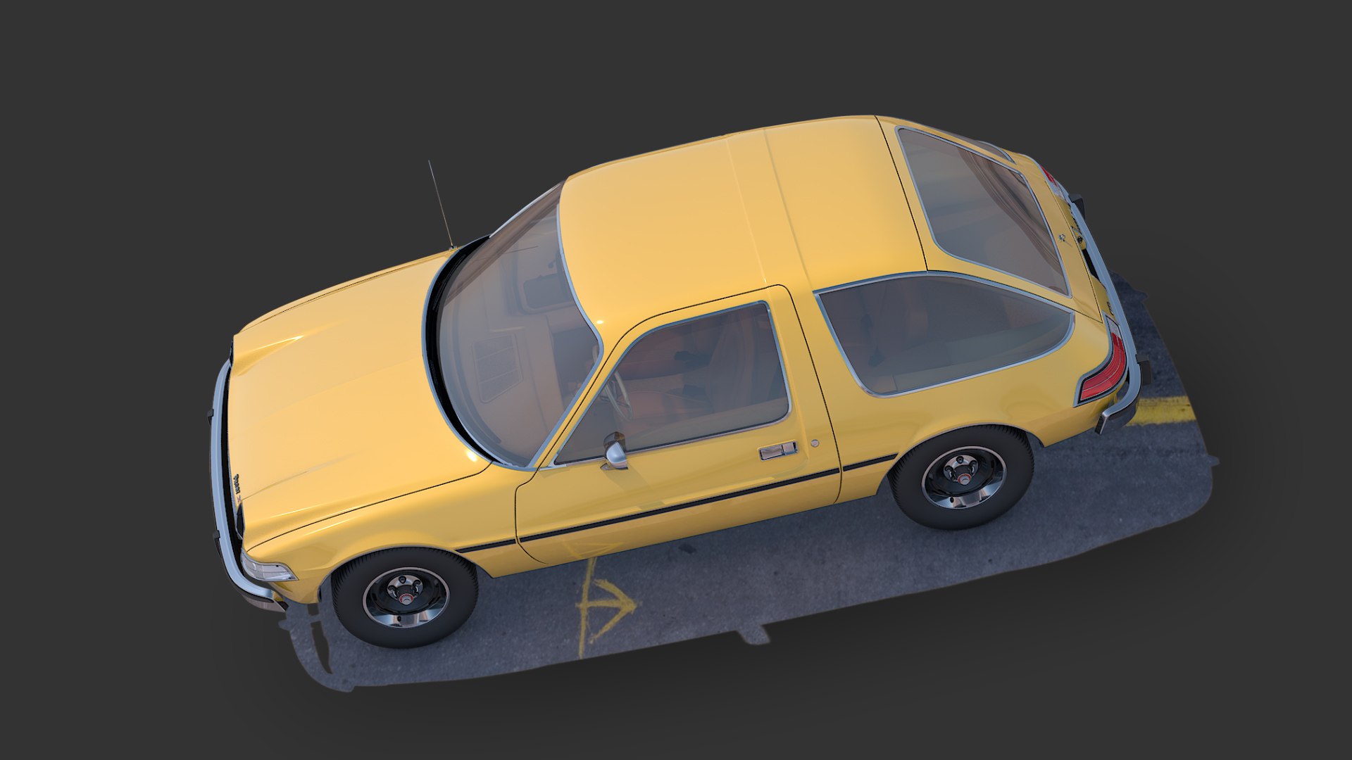 AMC Pacer X 3D - TurboSquid 2292599