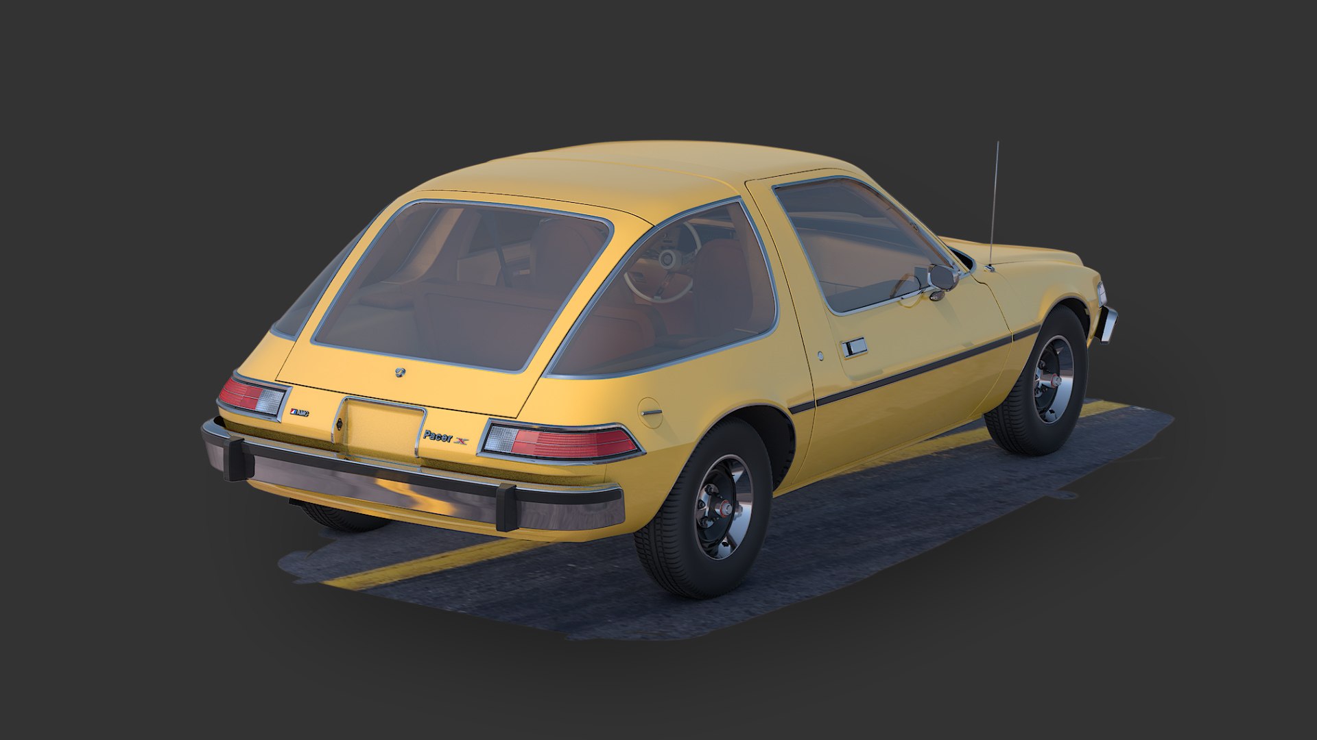 AMC Pacer X 3D - TurboSquid 2292599