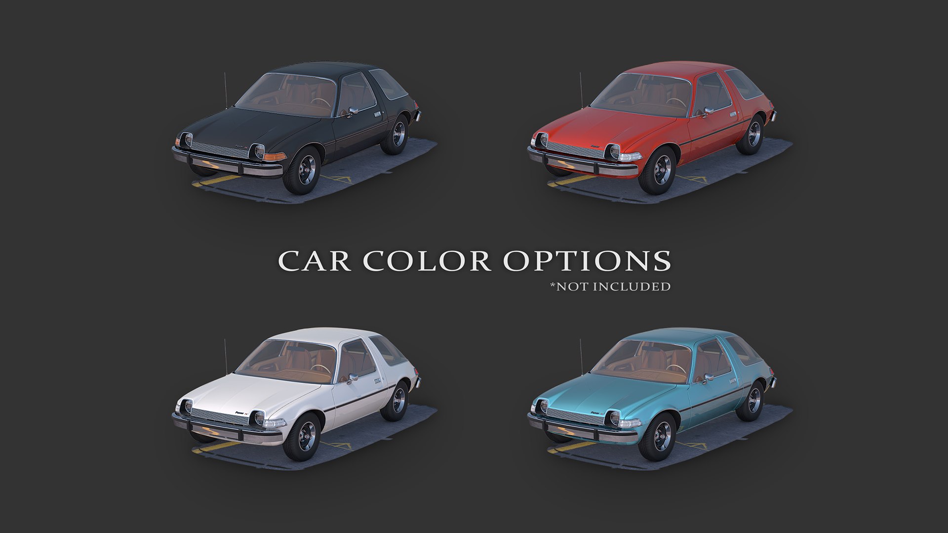 AMC Pacer X 3D - TurboSquid 2292599