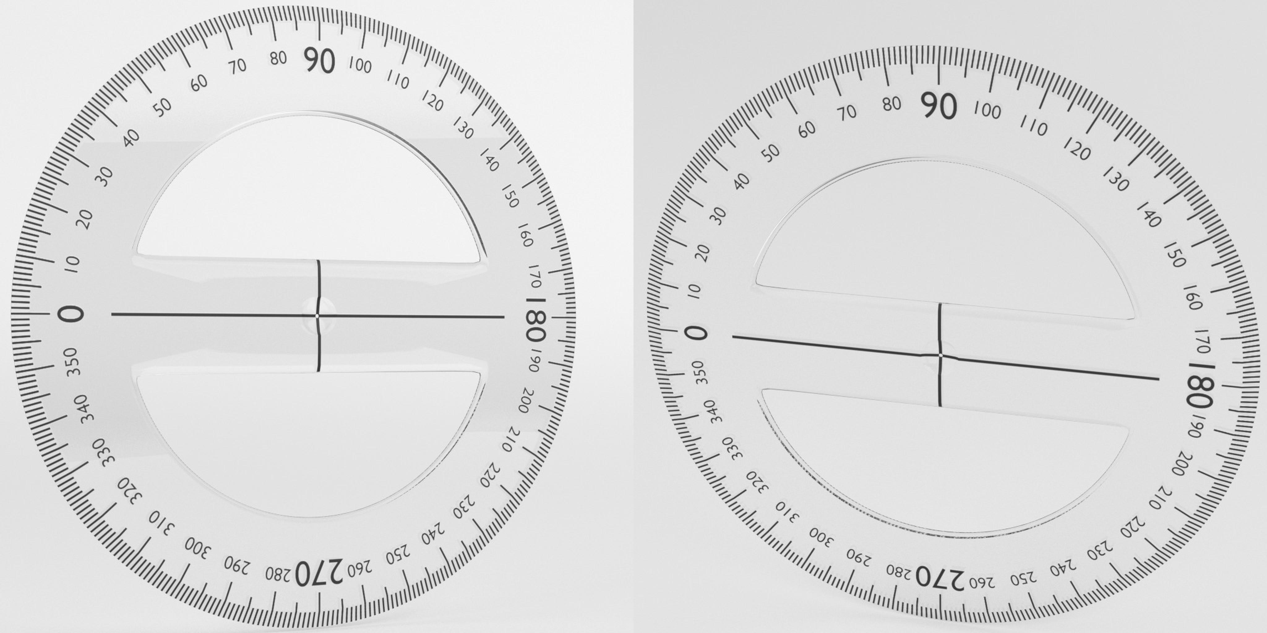 Circular protractor 3D model - TurboSquid 1542590