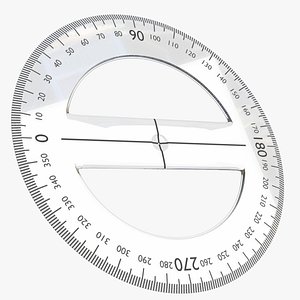 3D Protractor Models | TurboSquid