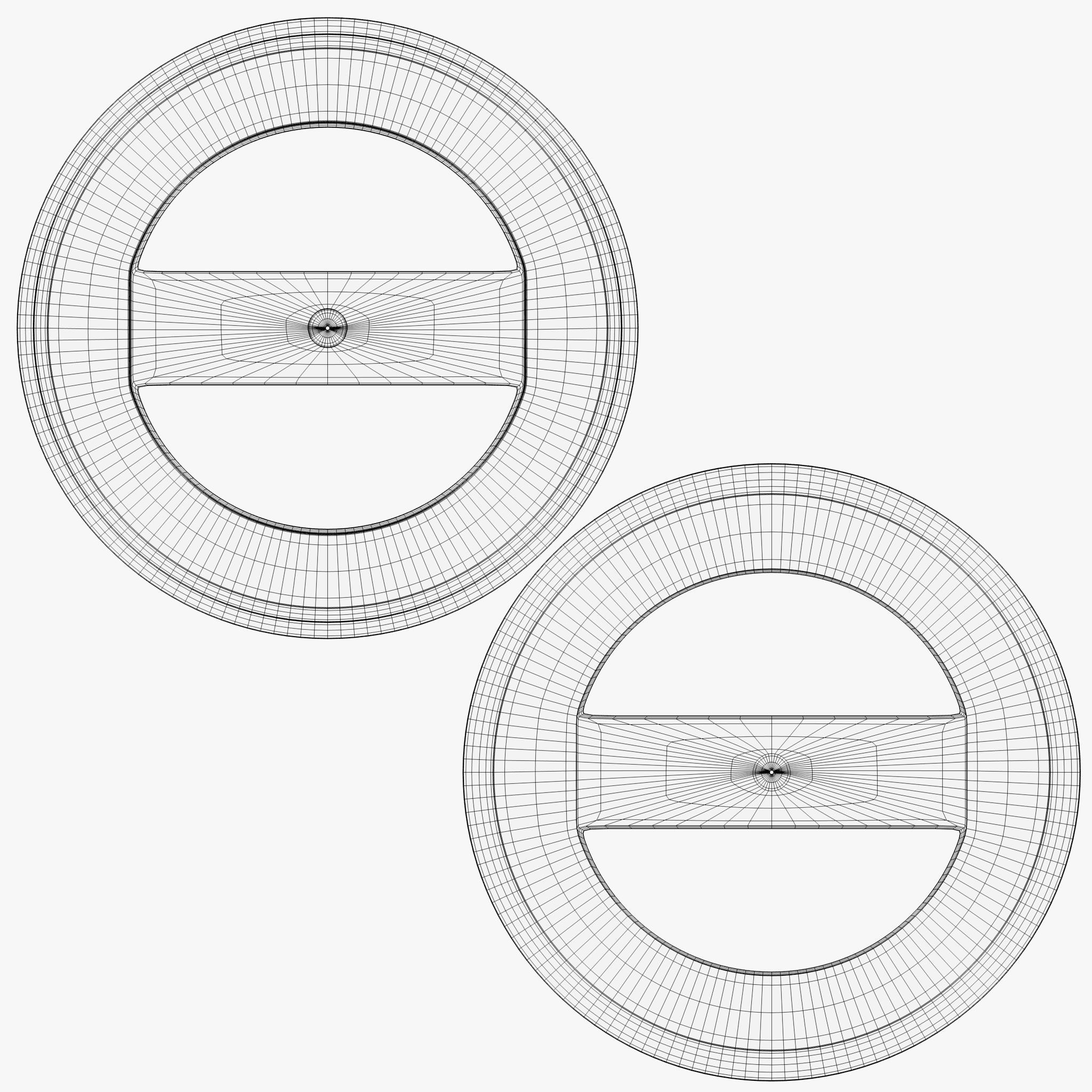 Circular protractor 3D model - TurboSquid 1542590