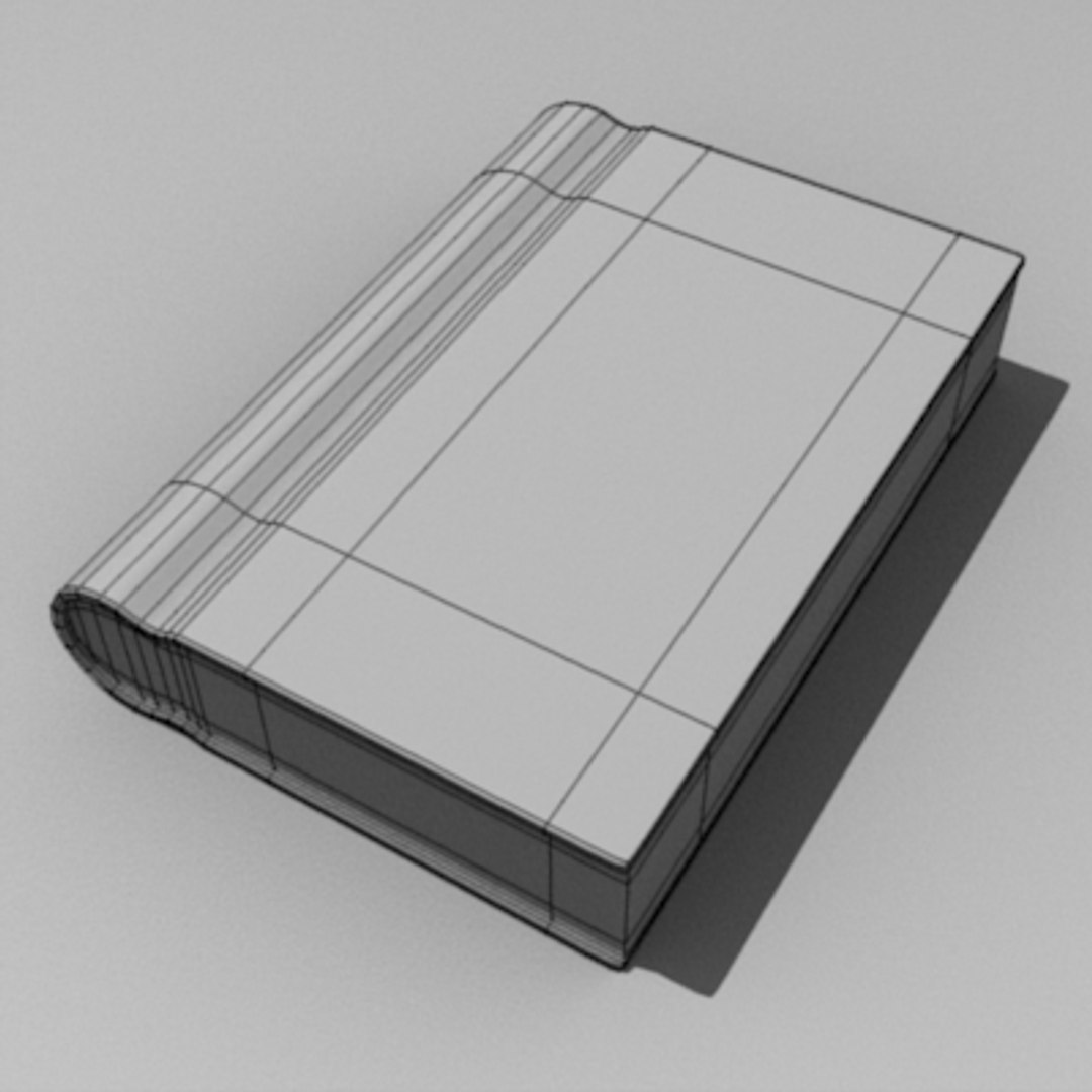 3D book model - TurboSquid 324934
