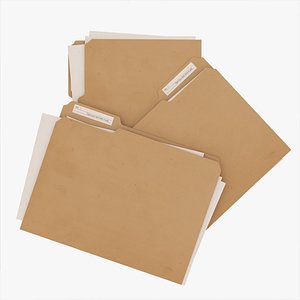 Download Free & Premium File Folder 3D Models | TurboSquid