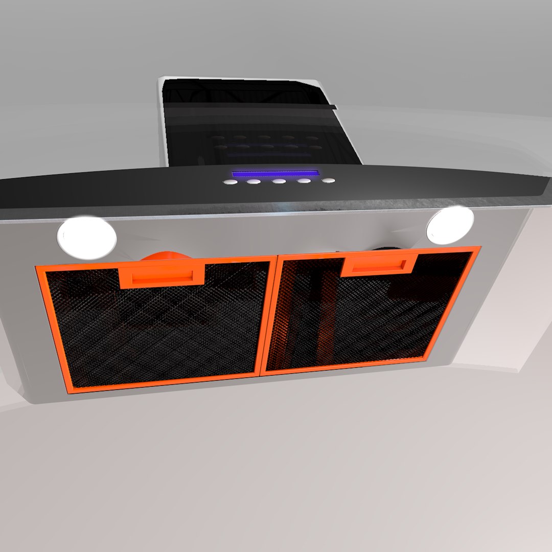 Kitchen hood 3D model - TurboSquid 1348784