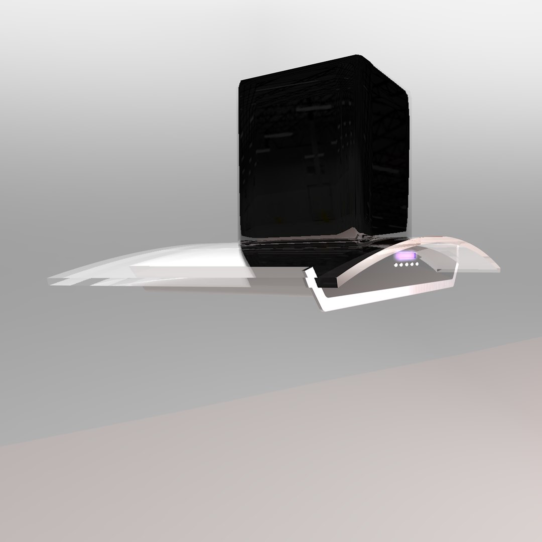 Kitchen hood 3D model - TurboSquid 1348784