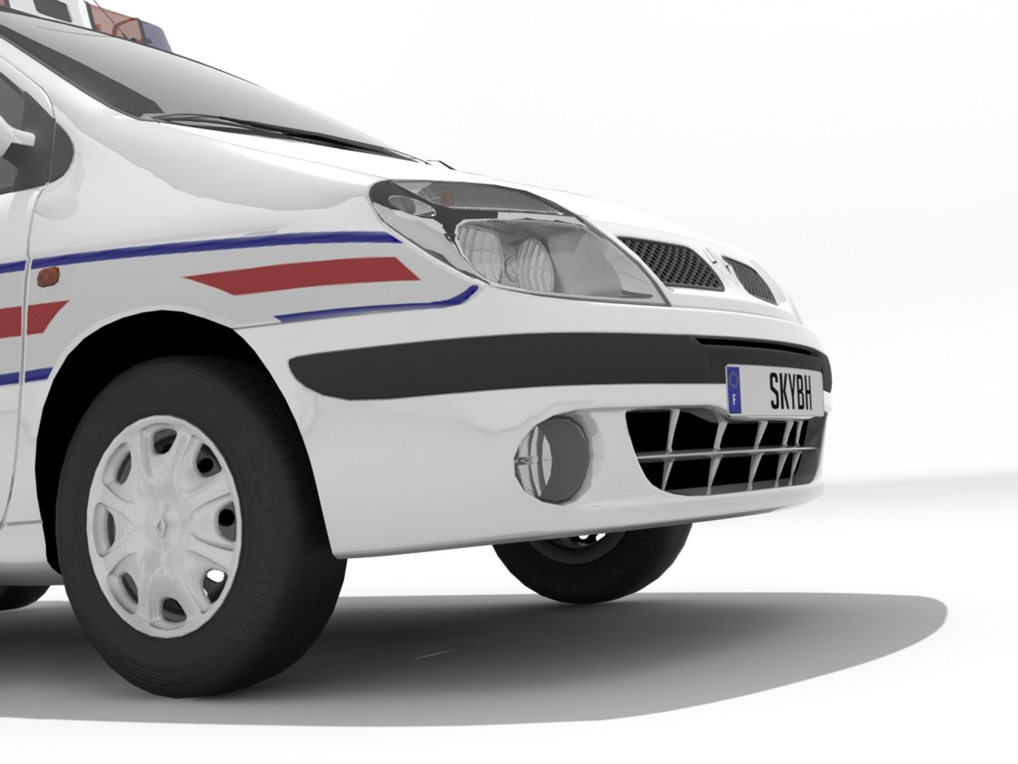Scenic Police Model - TurboSquid 1631188