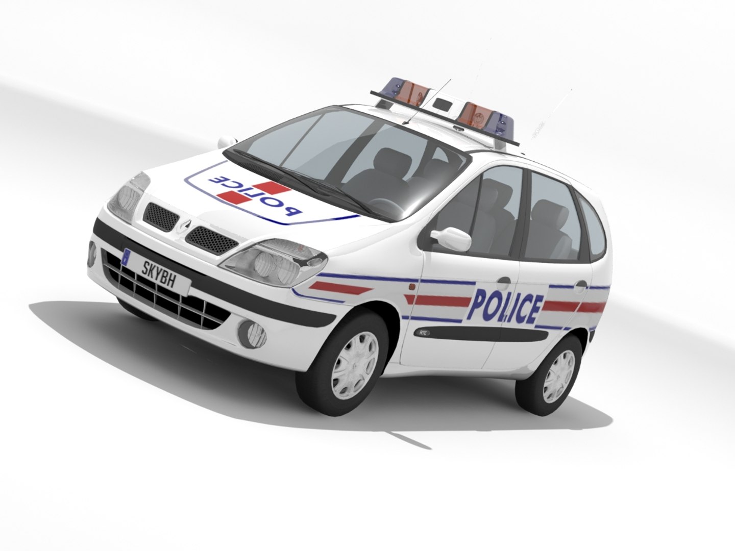 Scenic Police Model - TurboSquid 1631188