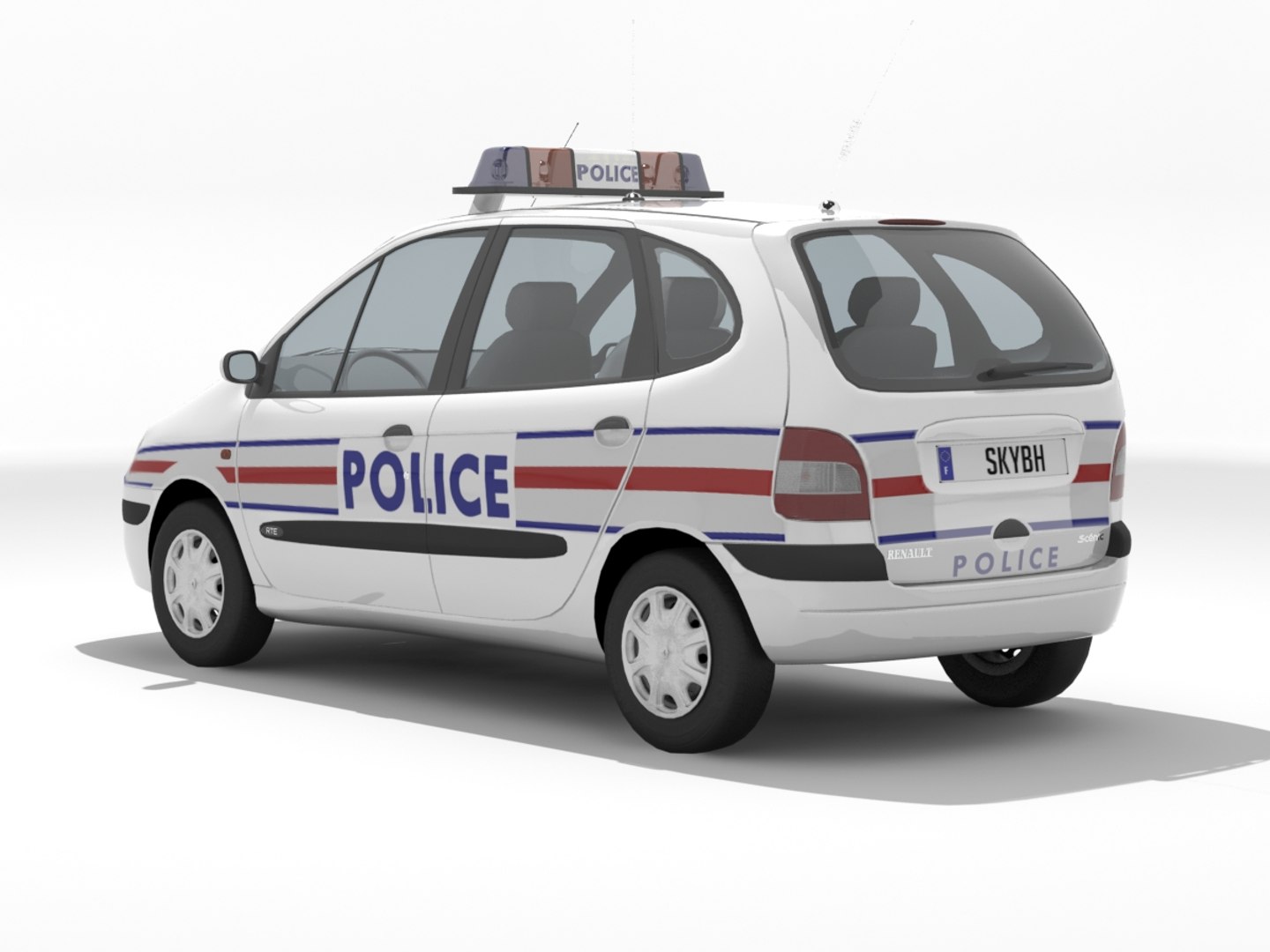 Scenic Police Model - TurboSquid 1631188