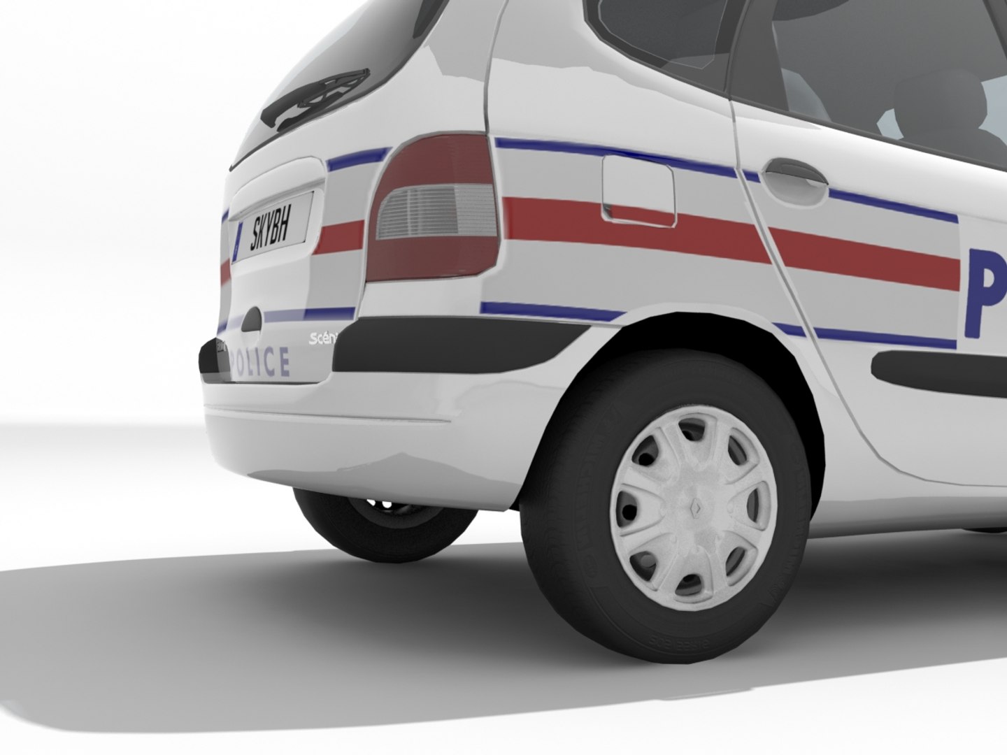 Scenic Police Model - TurboSquid 1631188