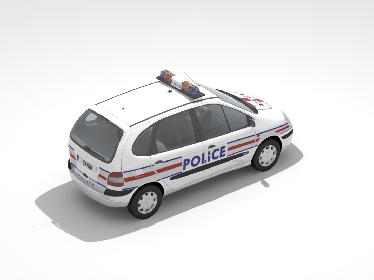 Scenic Police Model - TurboSquid 1631188